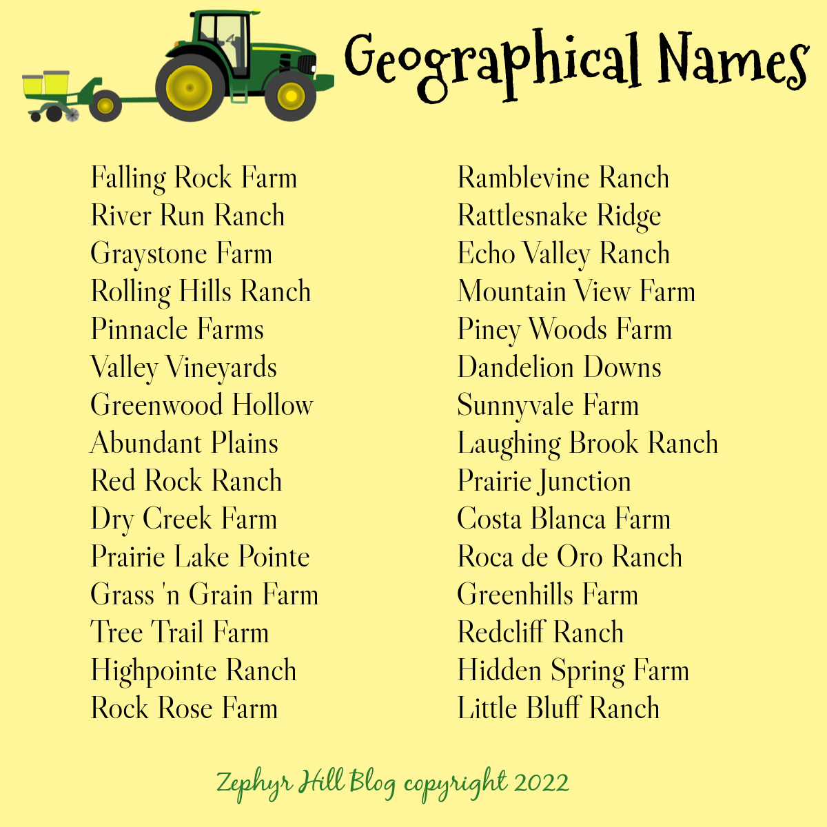 Texas Ranch Name Ideas At Carmen Pink Blog